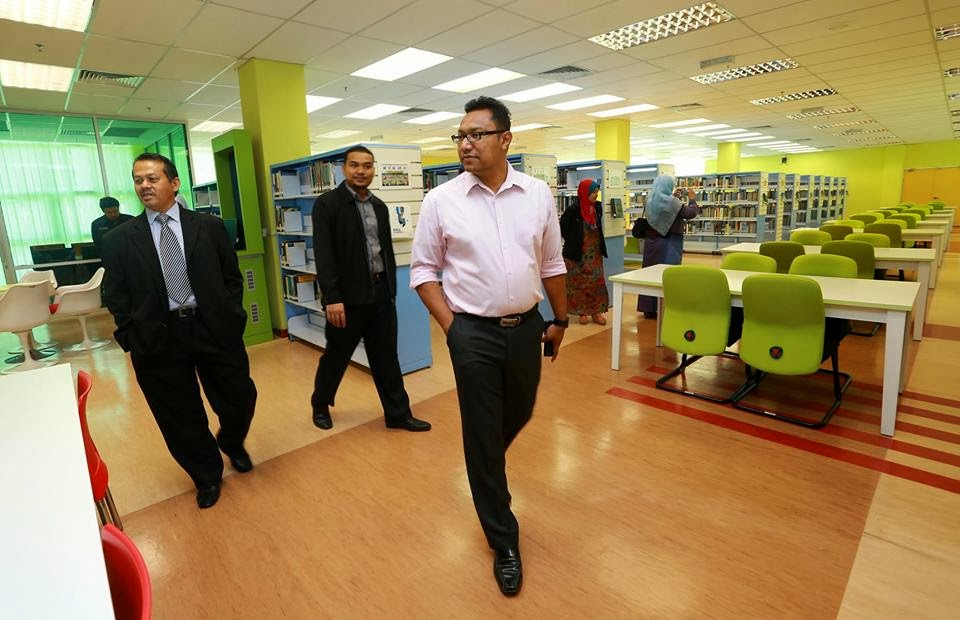 UniMAP Library: Lawatan Deligasi Kolej Yayasan Pelajaran Johor (KYPJ)