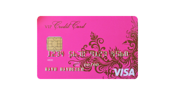 VIP Credit Card | Vareprøver