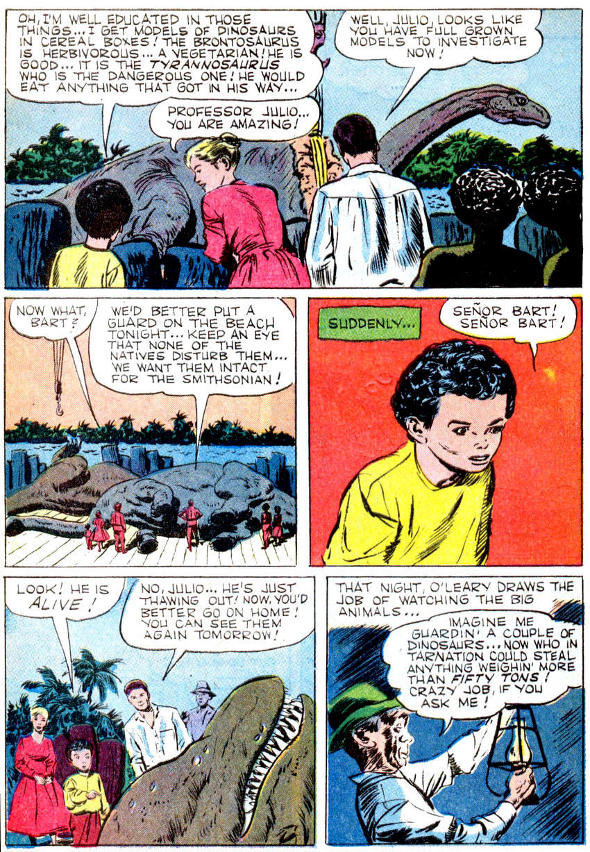 Pappy's Golden Age Comics Blogzine: Number 1160: Jesse Marsh's Dinosaurus!