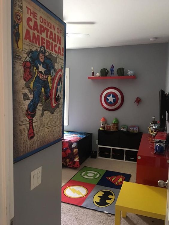 Decora tu habitación de tu super heroe favorito!!!