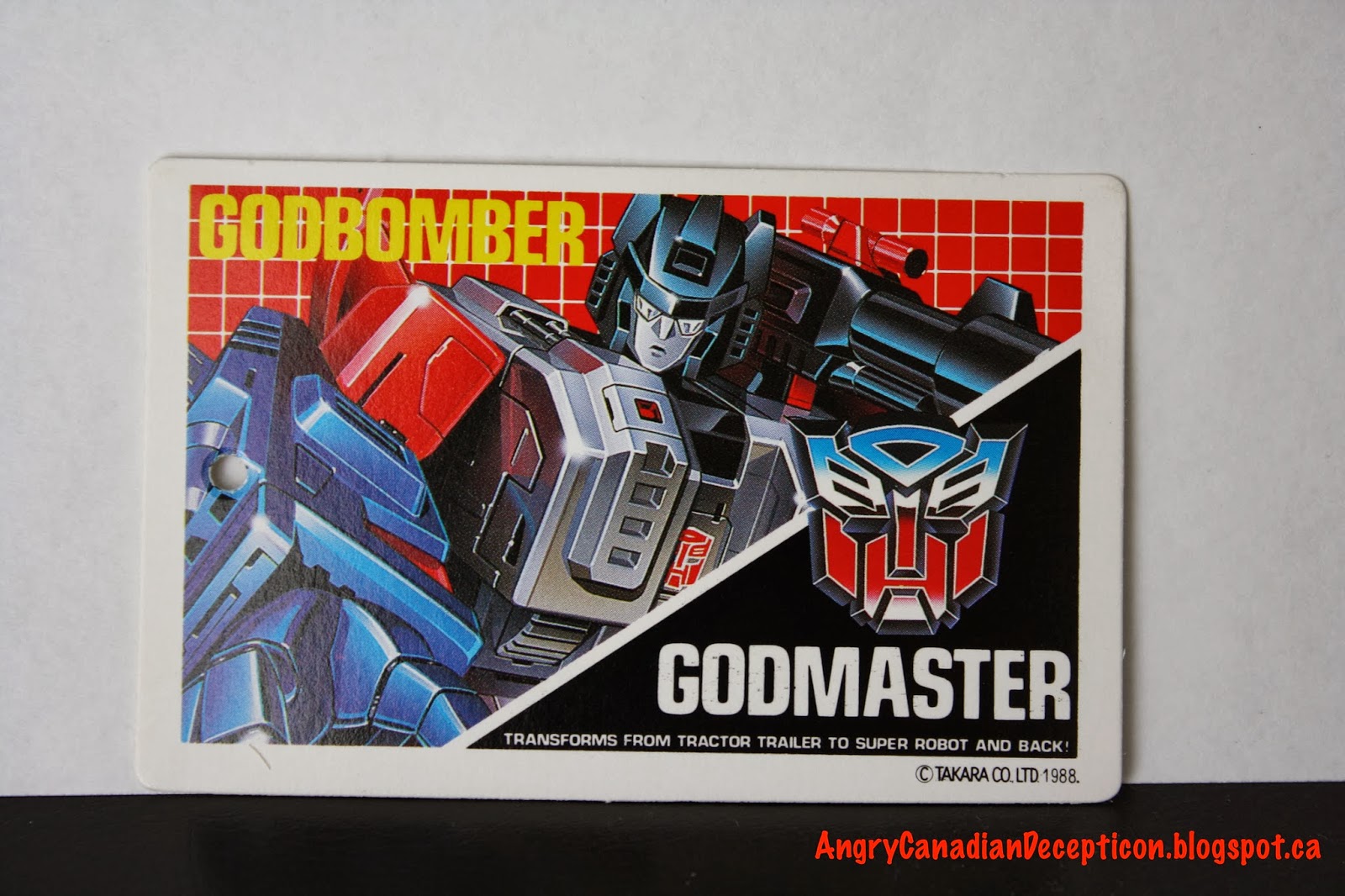 A Transformers Blog - My Life In Collecting: 1988 Takara G1 ...