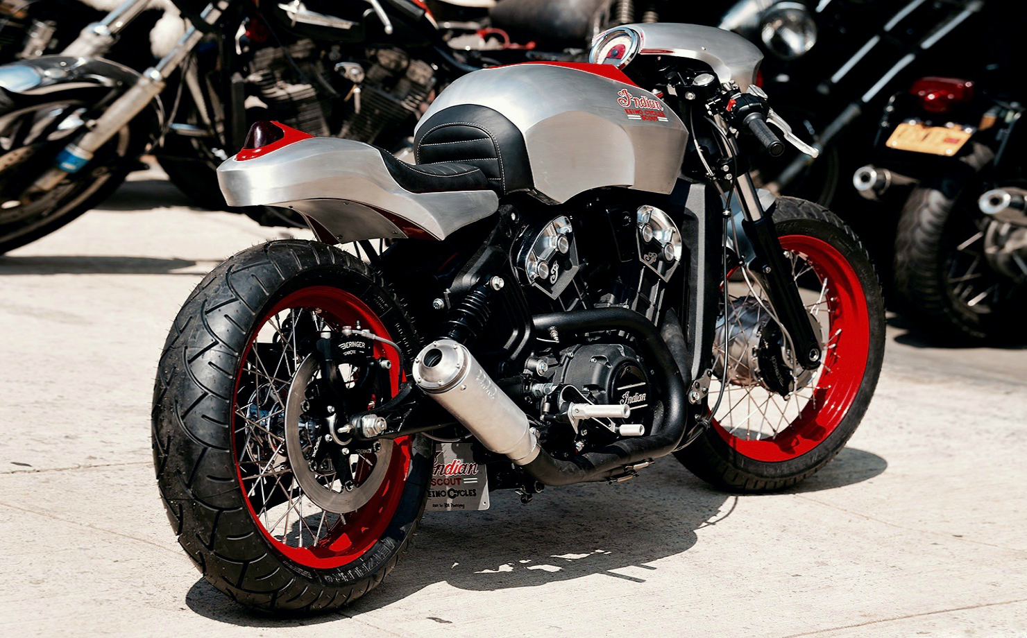 Indian Cafe Racer - Inazuma café racer