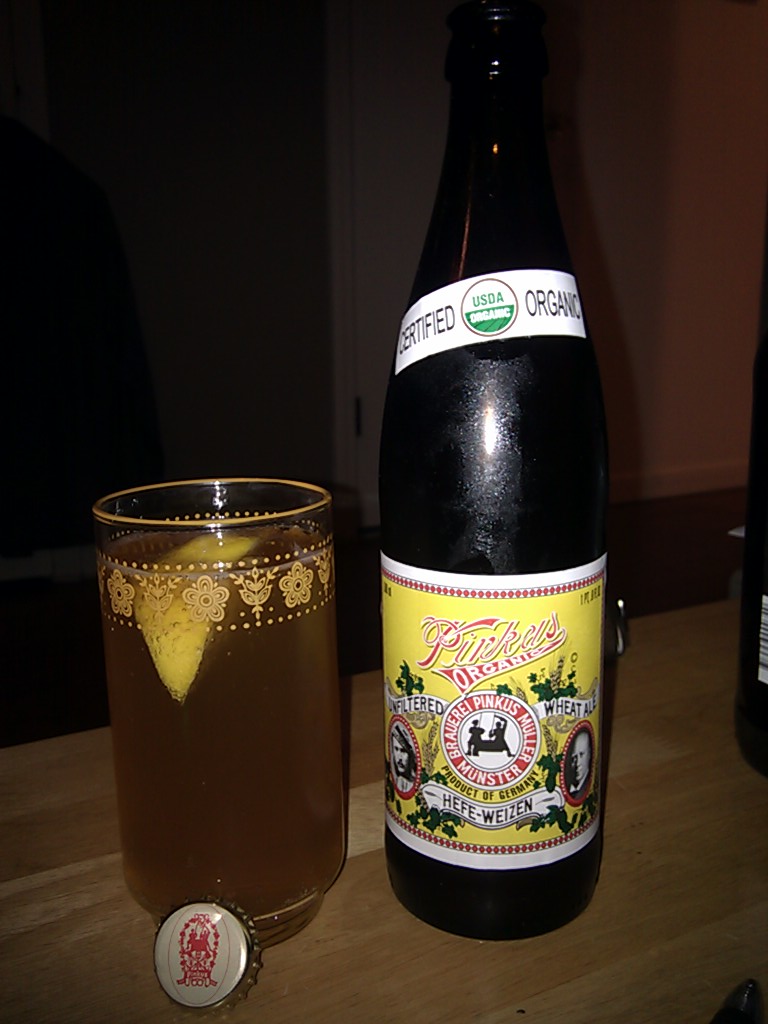 Pinkus Müller Brewery's Organic Hefeweissen | I Love The Sauce