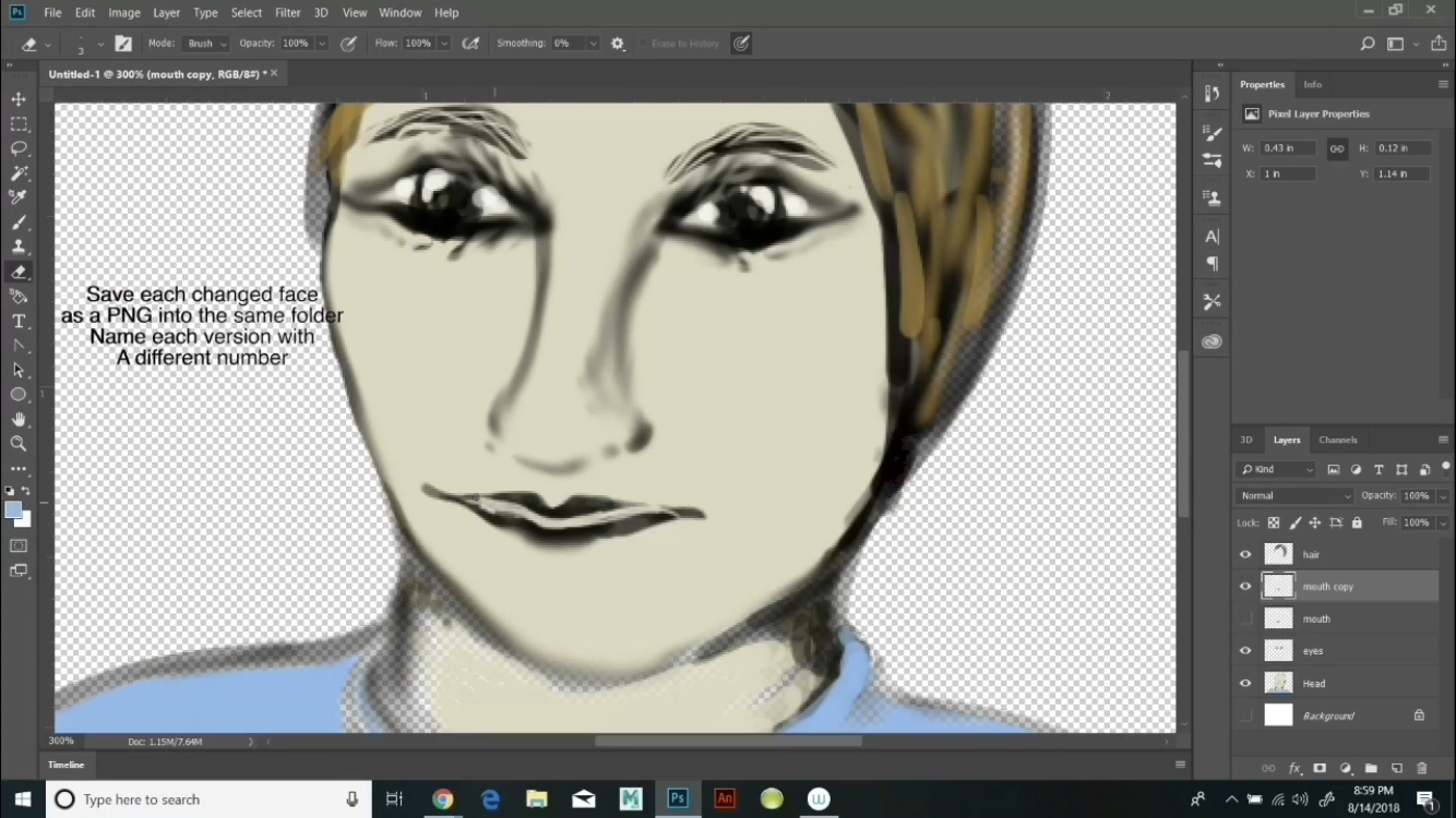 The Helpful Art Teacher: Photoshop Tutorial Using the puppet warp tool ...