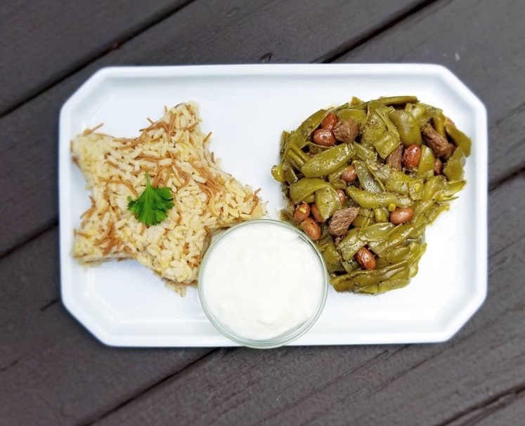 Green Beans with Rice “Loubieh b Rez”