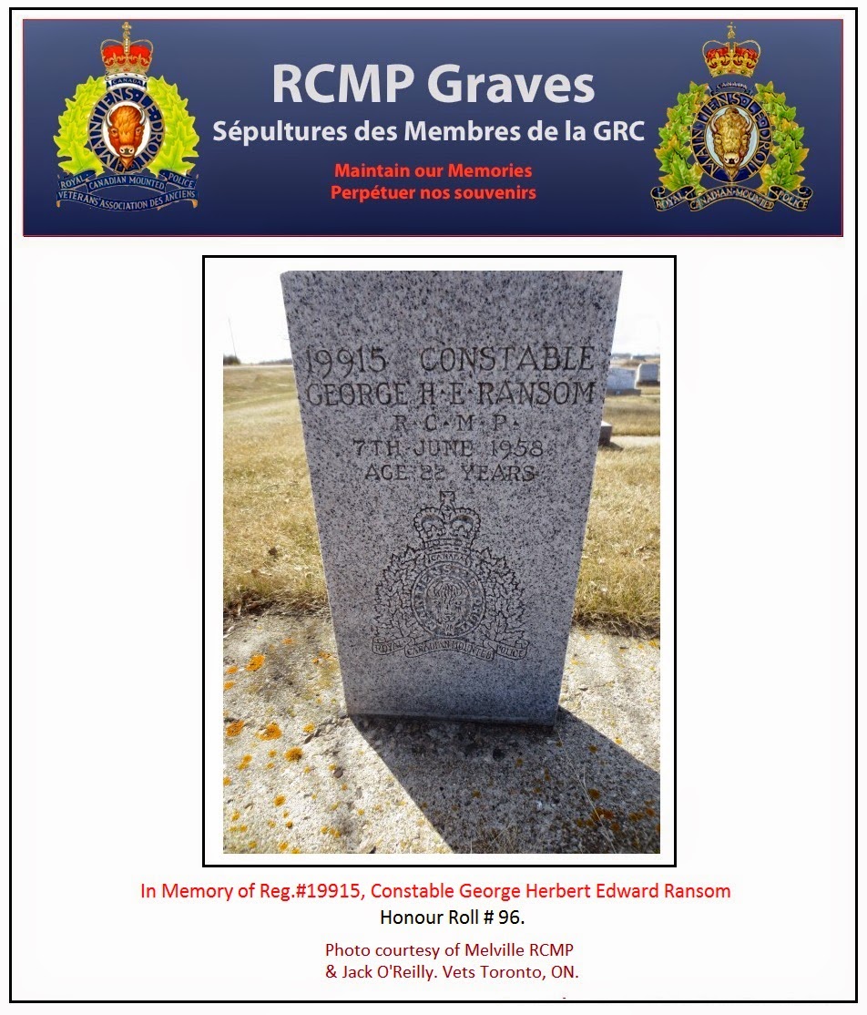 RCMP/GRC Grave Discovery & Information Website: www.rcmpgraves.com: In ...