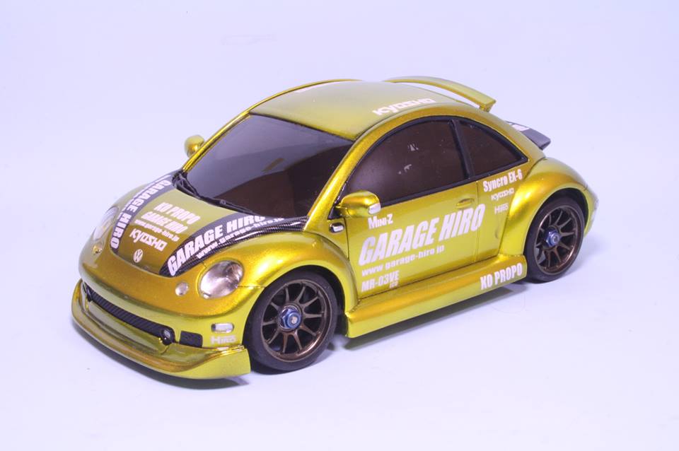 GARAGE HIRO「Mini-Z ニュービートル エアロパーツ」完成見本を公開|ラジコンもんちぃ - オフロード/オンロード/ドリフト ...