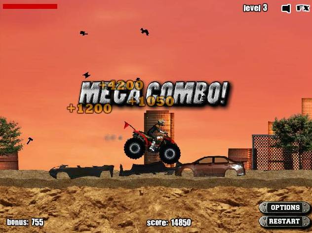 Free online game: ATV Destroyer