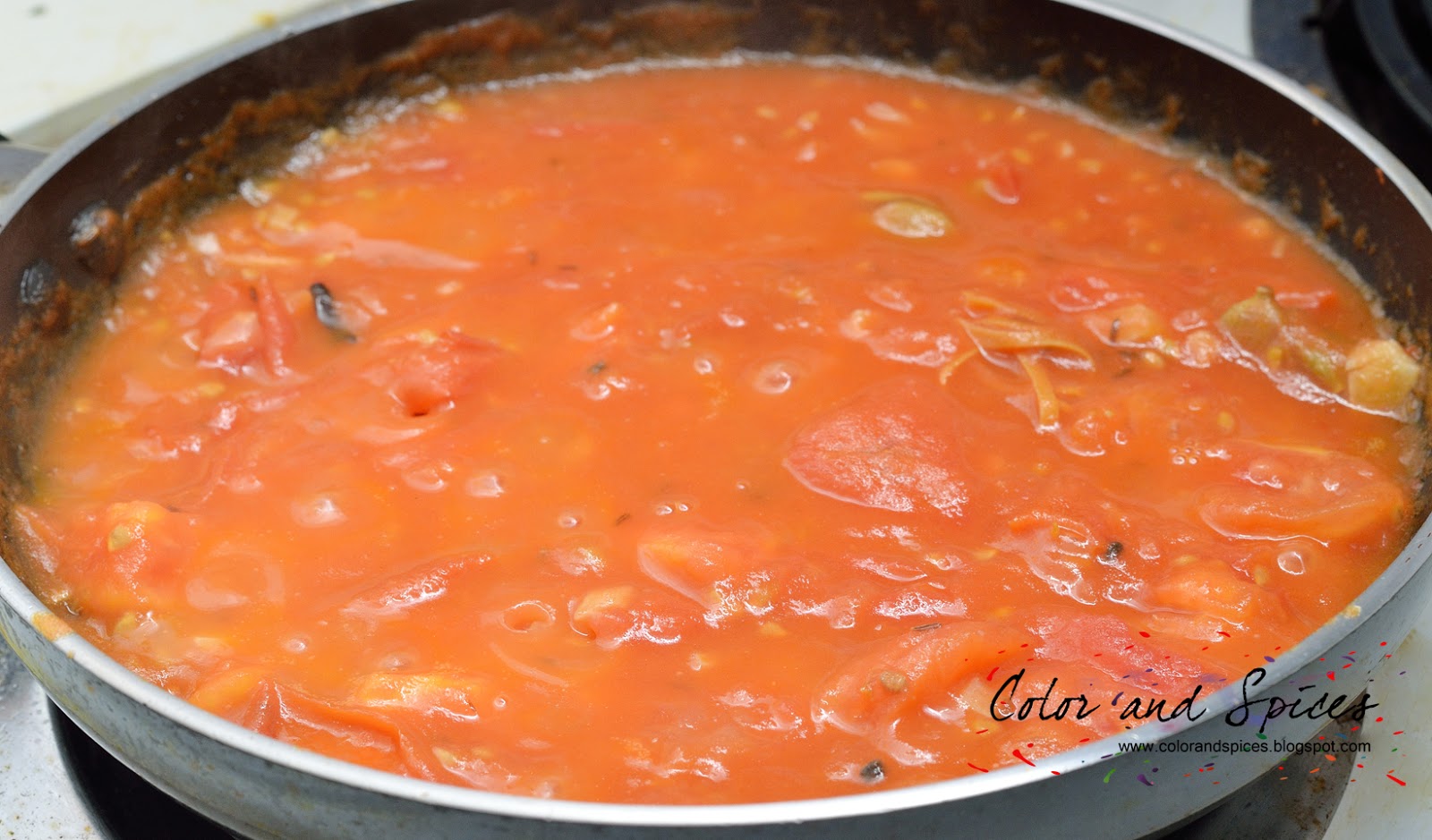 Color and Spices: Butter Chicken..