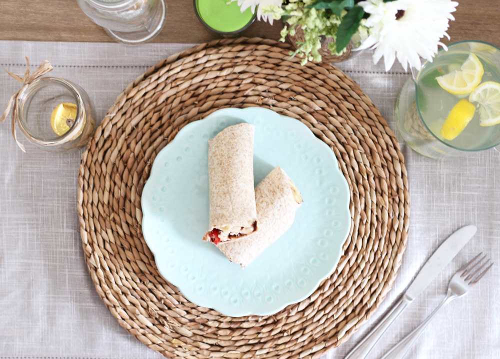 {What's for Breakfast?} Simple and Easy Nutella Breakfast Wrap - Ting ...