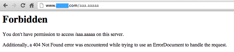 Un informático en el lado del mal: ErrorDocument Handlers en ...