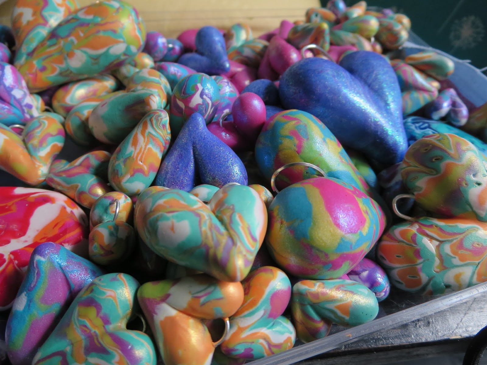 HeArtfully Creating: POLYMER CLAY ADVENTURE: More Puffy Hearts Using ...