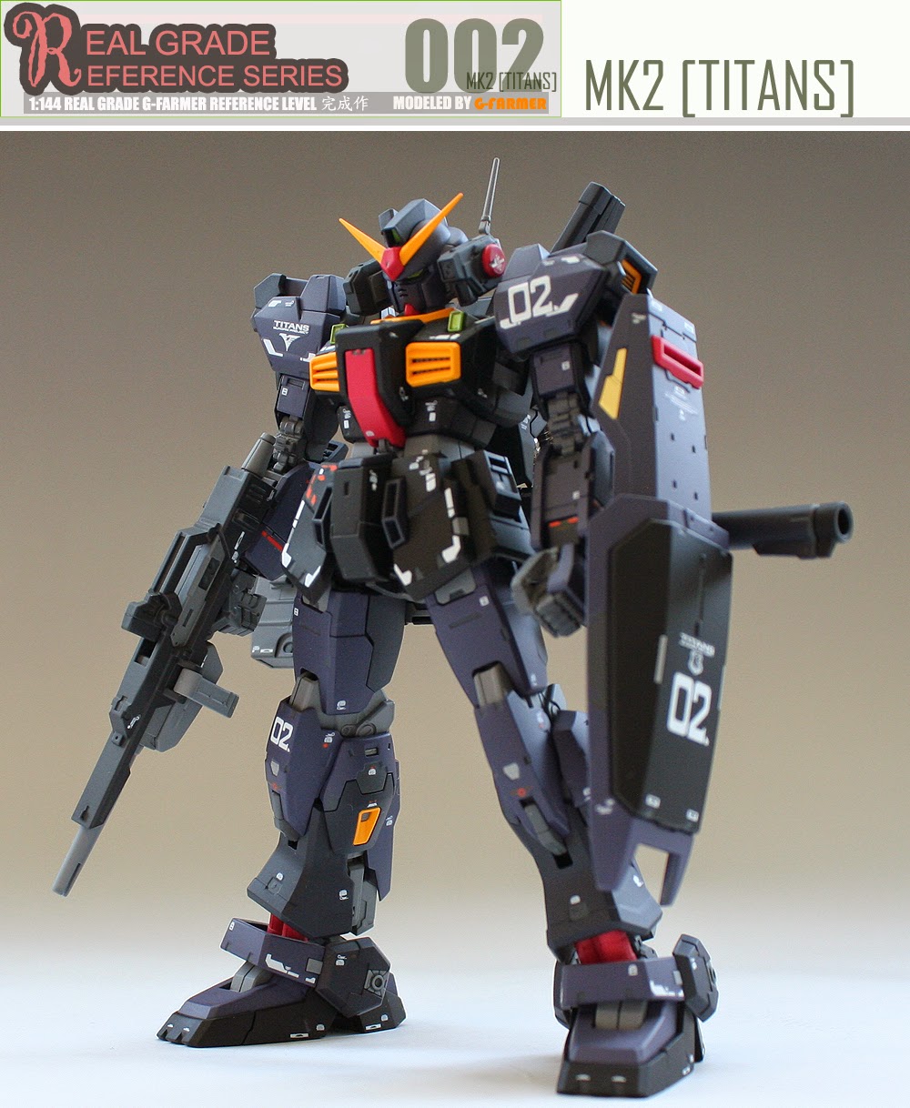 GUNDAM GUY: RG 1/144 Gundam MK2 [TITANS] R.G. Reference Series 002 ...