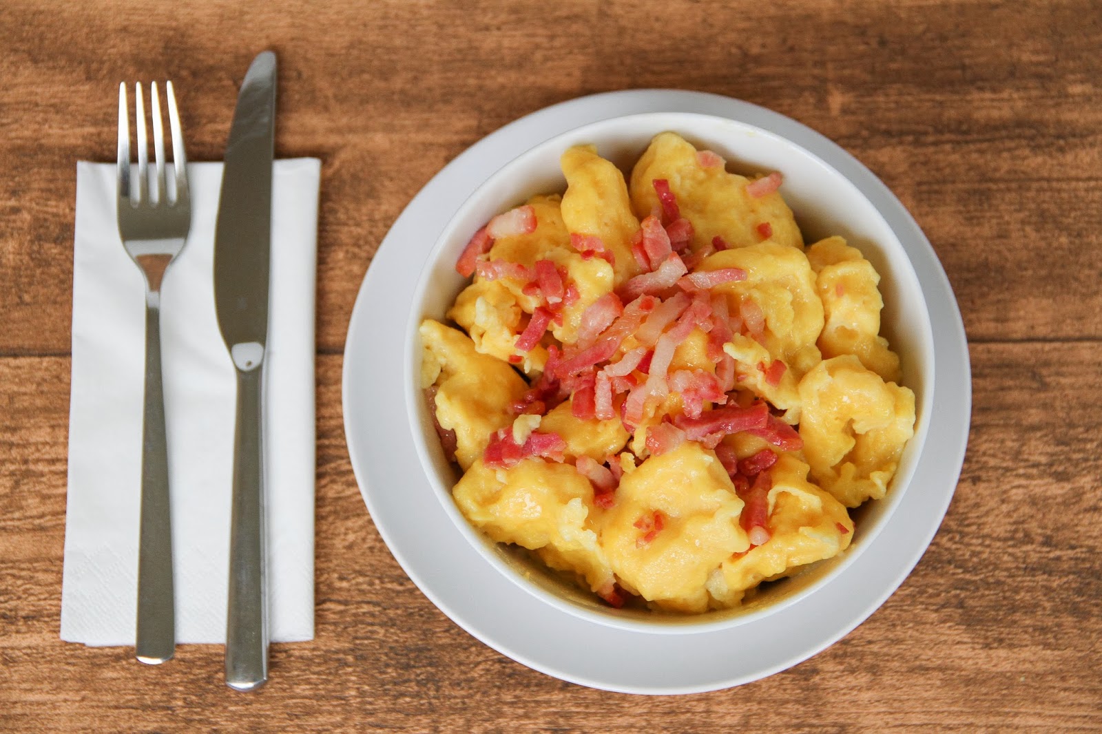 Passion Meets Creativity: Kniddelen - Luxembourgish Dumplings with Bacon