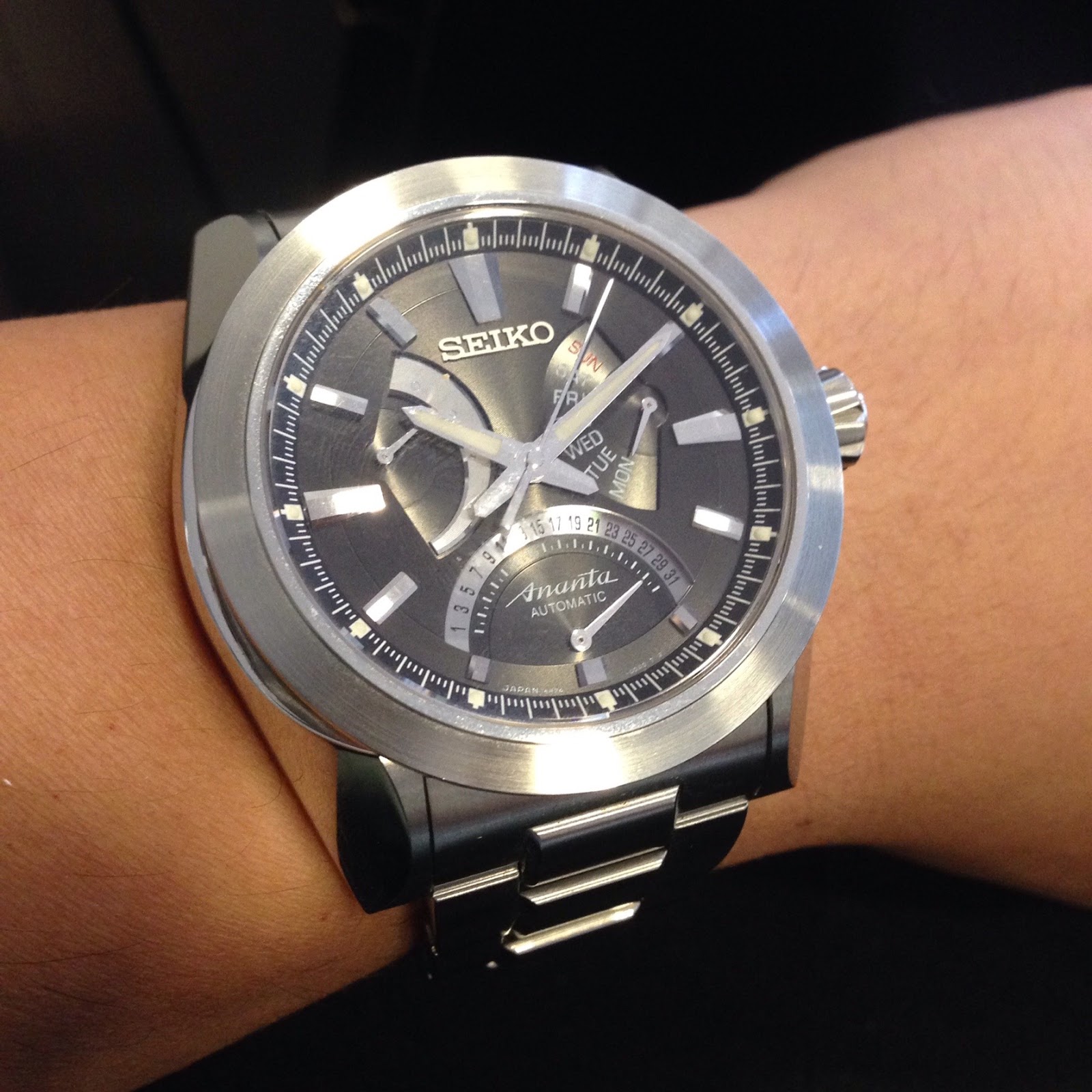 My Eastern Watch Collection: Seiko Ananta Double Retrograde Automatic ...