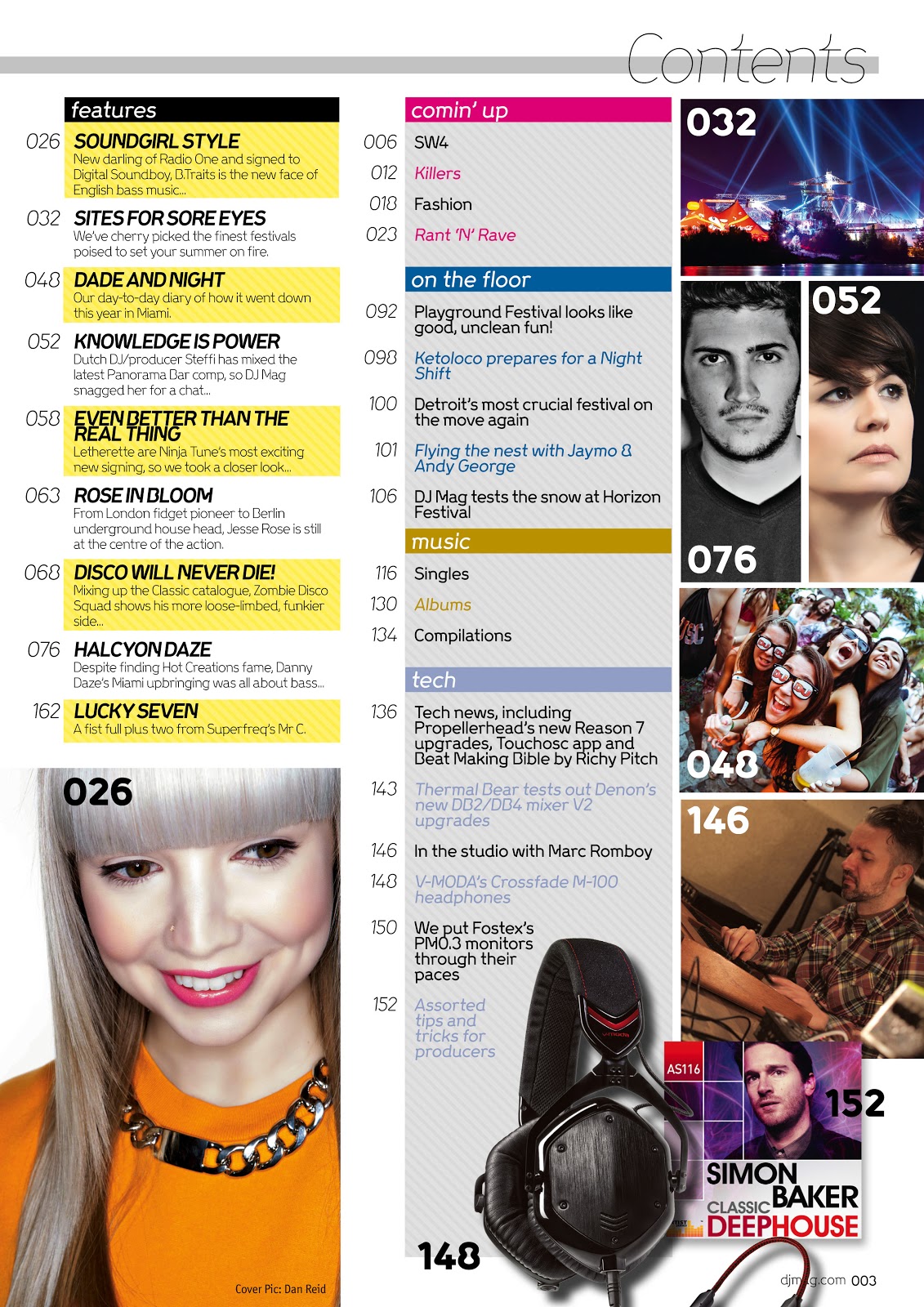 Dan Reid Photography: DJ Mag - B.Traits Cover Shoot