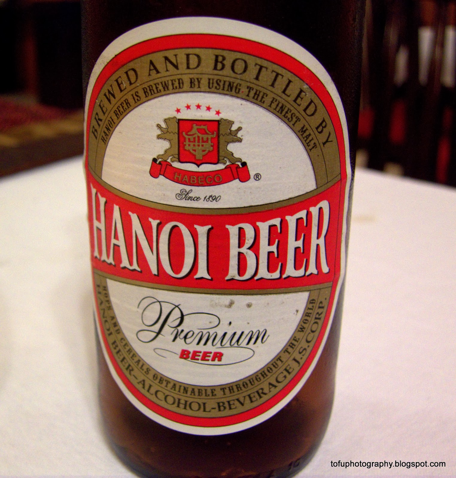 Tofu Photography: Hanoi beer