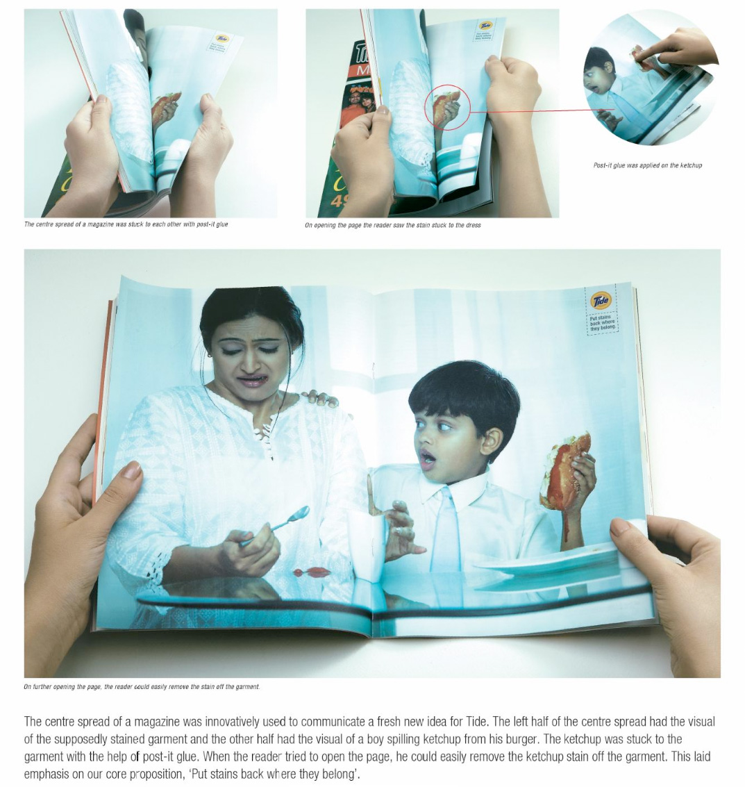 Creative Double Page Magazine Ads