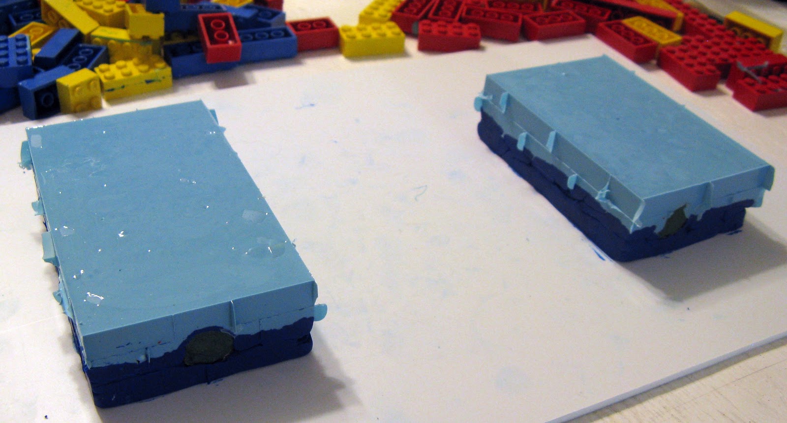 WarFrog's Hobby Blog: Two part mold making tutorial - Resin Casting