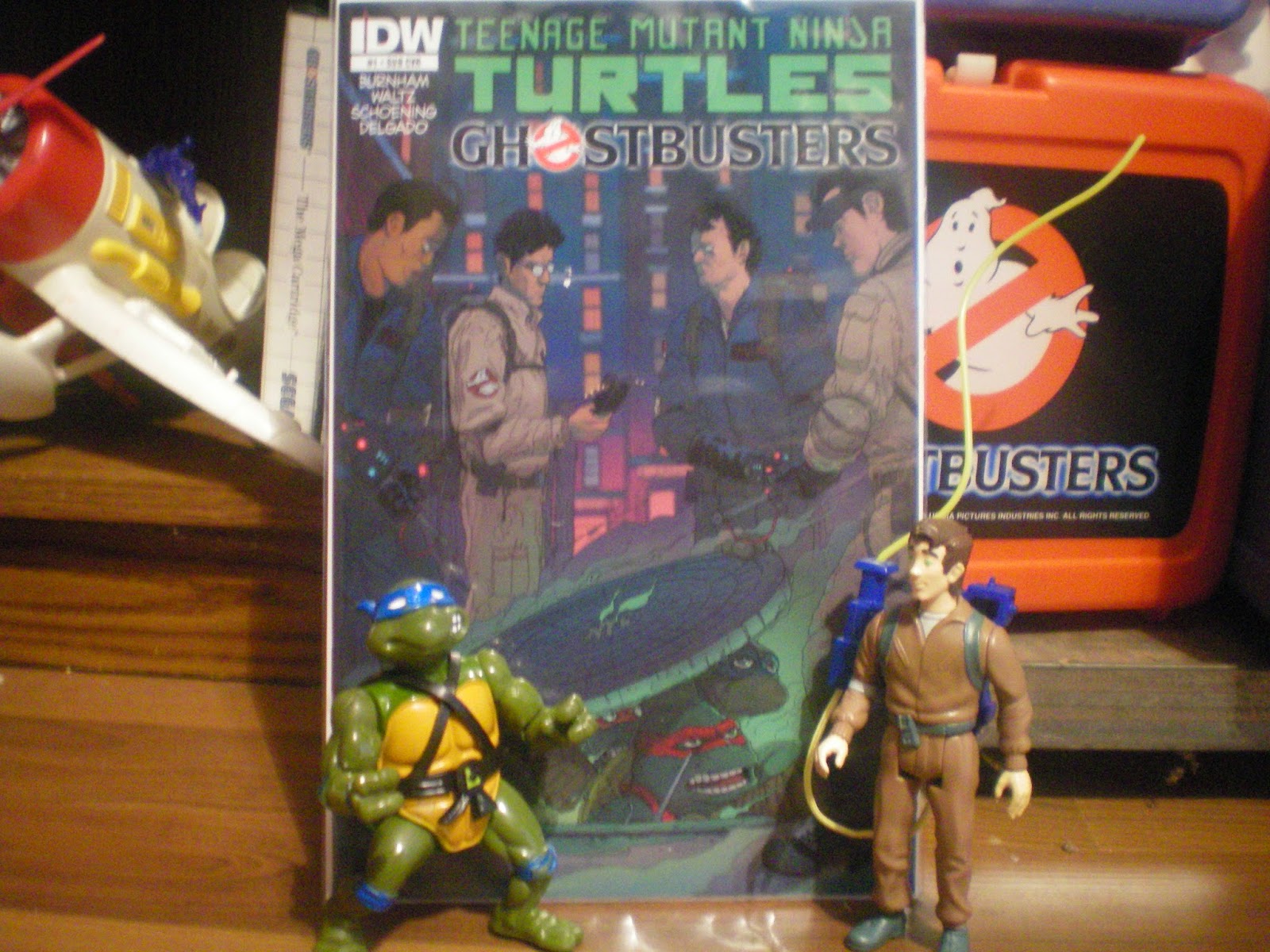 The Mr. Ghostbuster Blog!: Ghostbusters / TMNT Crossover Issue 1 Review