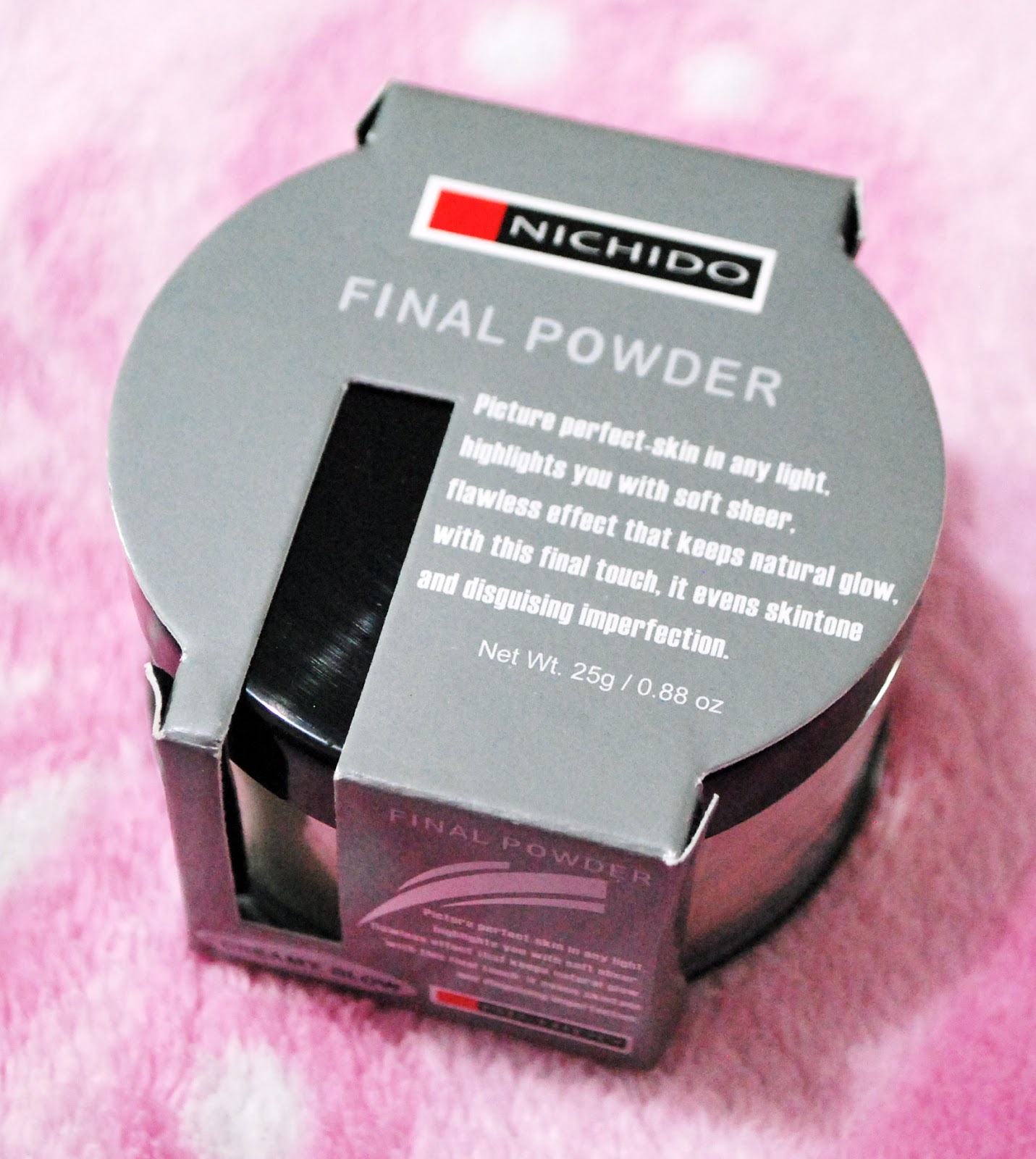 Peachy Pink Sisters: Nichido Final Powder in Creamy Glow (I'm a New Fan!)