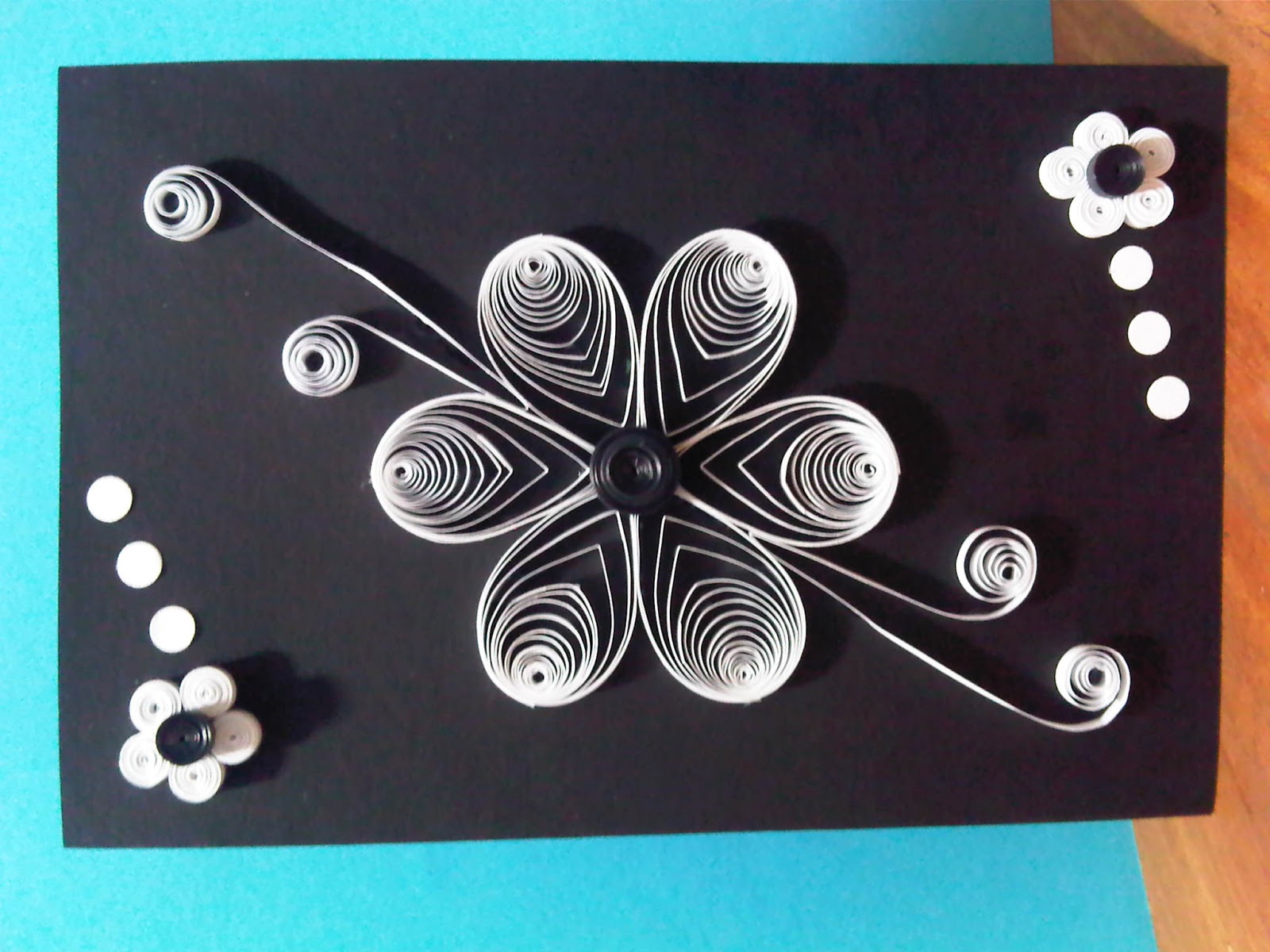 All About Love, Creativity and Life.: Kartu Ucapan Hitam & Putih (Black ...