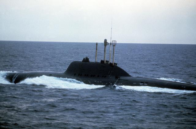 Hunt For Red October Submarine