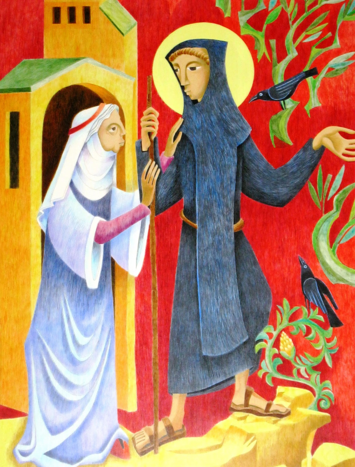 island life- in a monastery: BENEDICTINE ARTIST FOR TODAY'S CHURCH