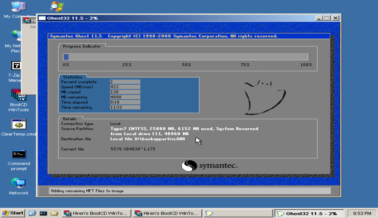 Backup Data Menggunakan Symantec Ghost ~ Computer Network Engineering