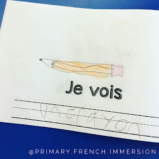 Getting started with school vocabulary - Primary French Immersion Resources