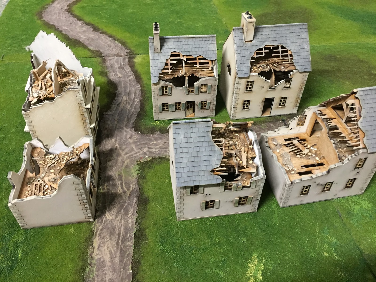 Empires At War Blog: 28mm Normandy plus ruins