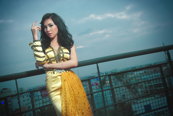 Miss Kim Phuong so charming | Girl Xinh