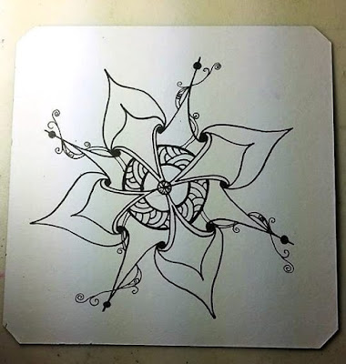 Kiki's Kandyland: 2nd Attempt at Stella Zentangle