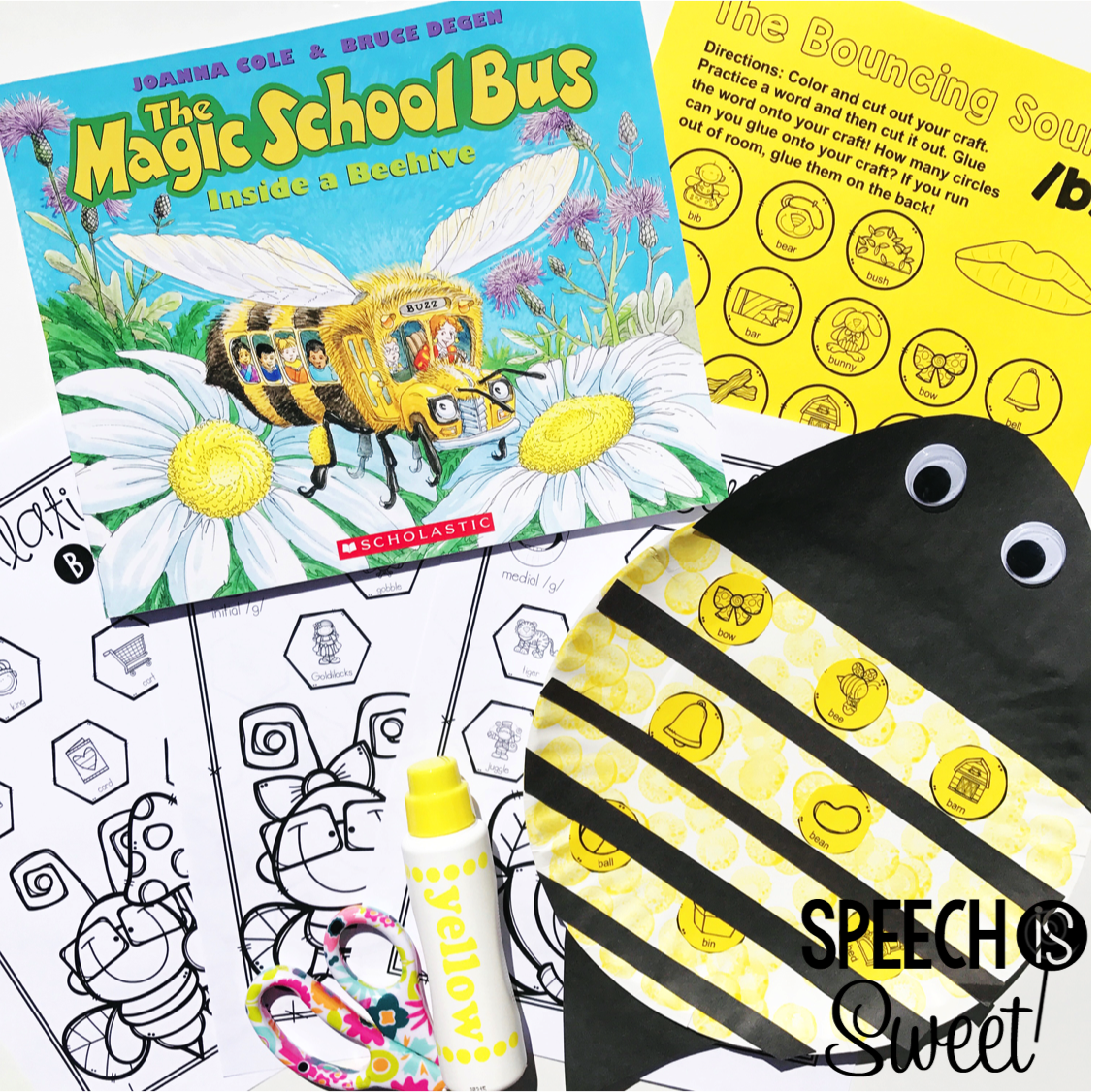 Bug Themed Speech Therapy - Speech is Sweet