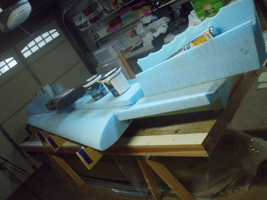 The Long EZ Build: Right wing - top spar cap