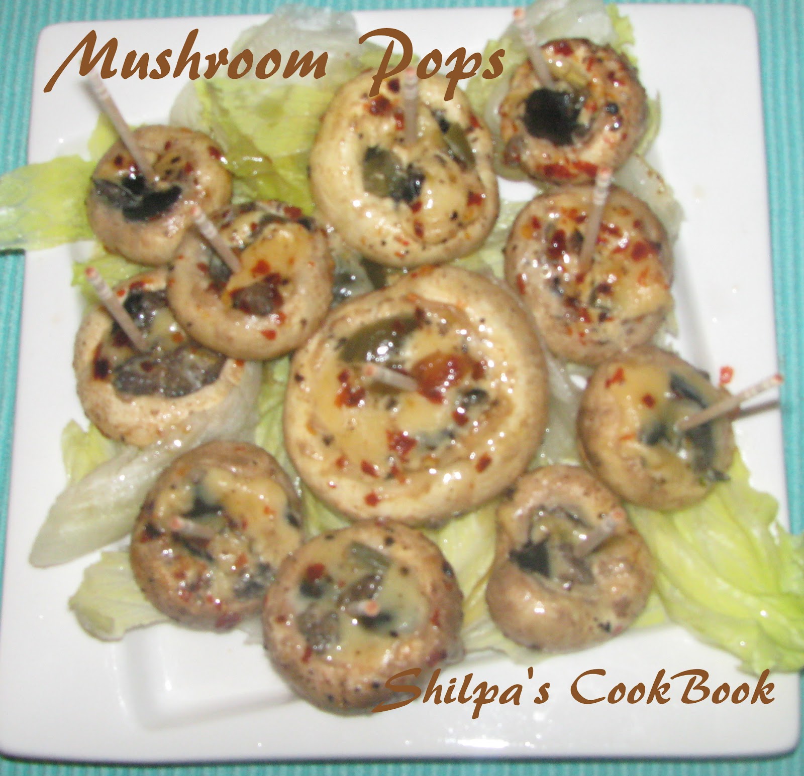 Cook Book: Mushroom Pops