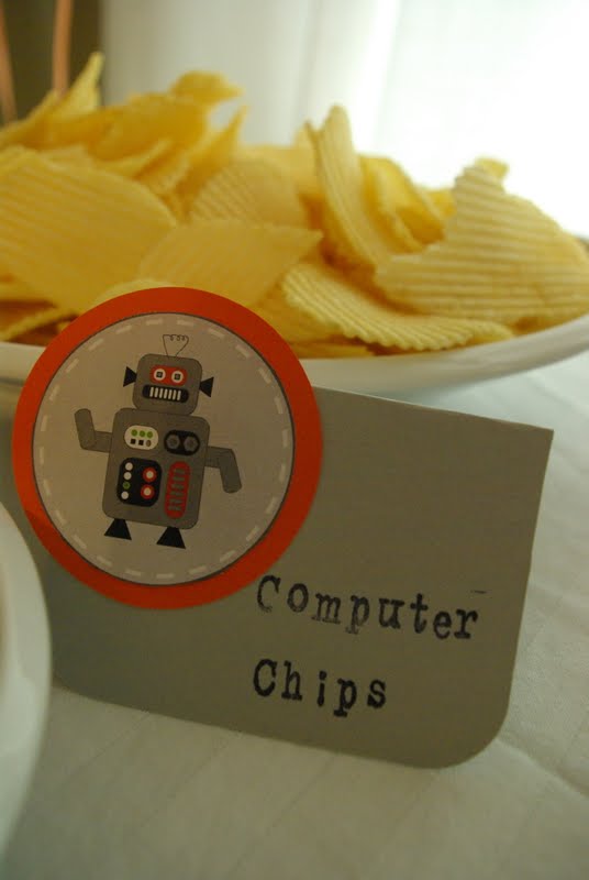 Robot Birthday Party – Part III (The Food) | Oleander + Palm