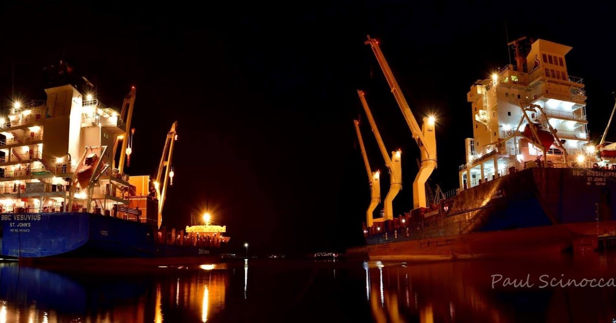 Duluth Harbor Cam: Vesuvius and Mississippi at Port Terminal berths ...
