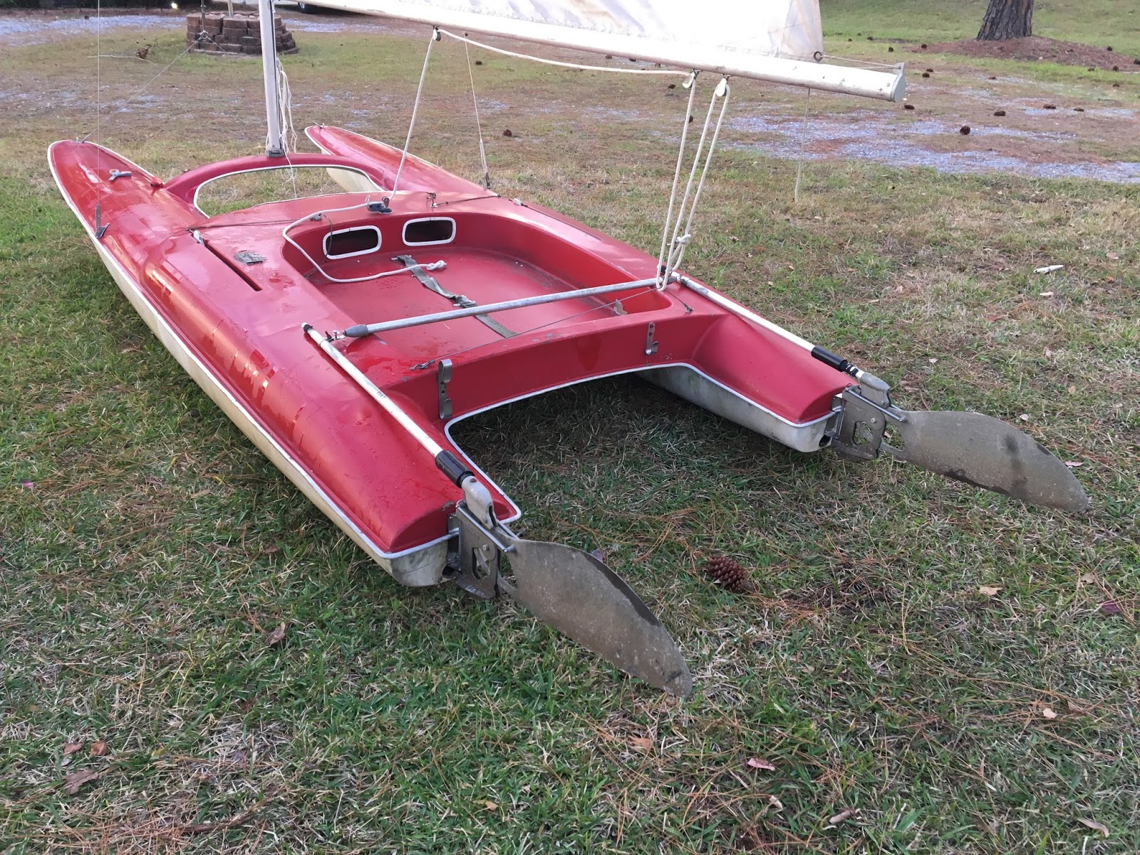 Small Boat Restoration: Alcort Catfish SMEDLEY