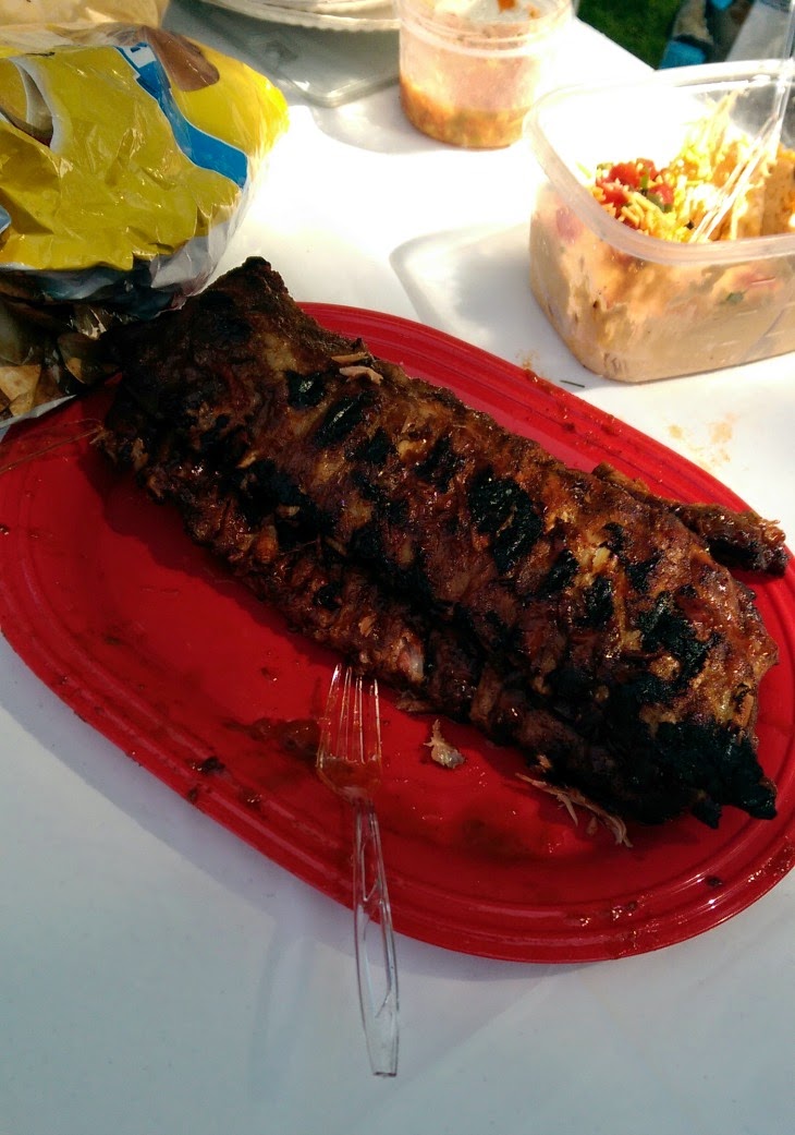 Celebrating #Riberty with Tony Roma's Ribs - Outnumbered 3 to 1