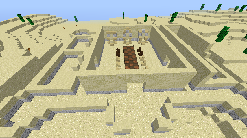 Youssarian's Minecraft Blog: Castle & Command Blocks