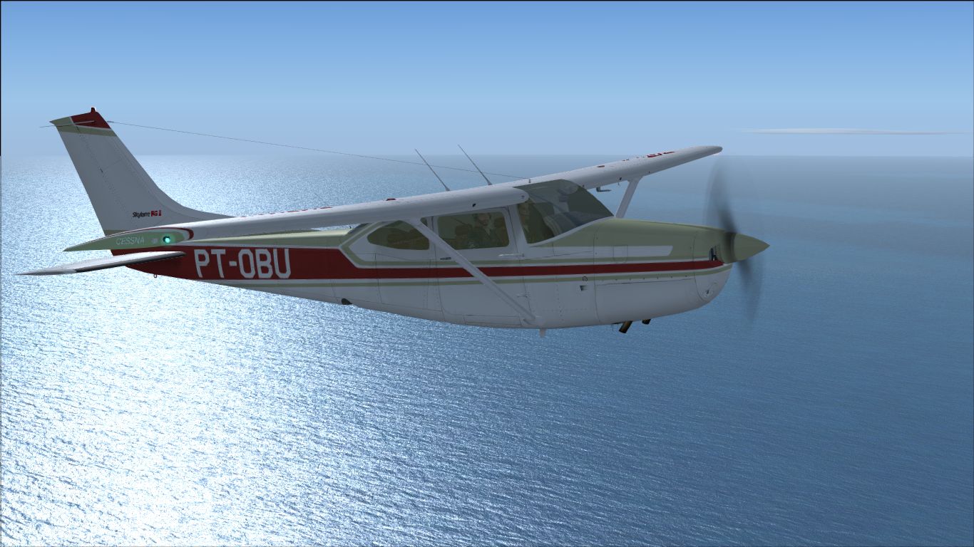 Texturas Brasileiras: Cessna C182 Skylane II RG PT-OBU