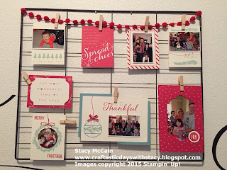 Craftastic Days with Stacy: Hello Life Project Rack - Christmas Edition