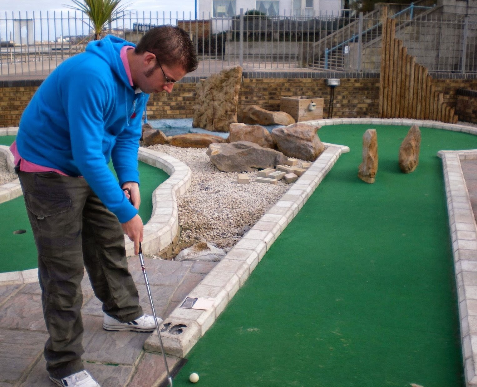 The Ham and Egger Files: Mini Golf Sharks