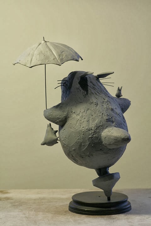 Andrea Blasich: Totoro - Homage to the " Maestro" Hayao Miyazaki.