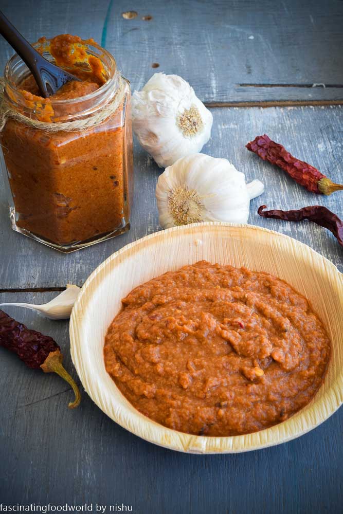 Lehsun ki chutney, Garlic chutney