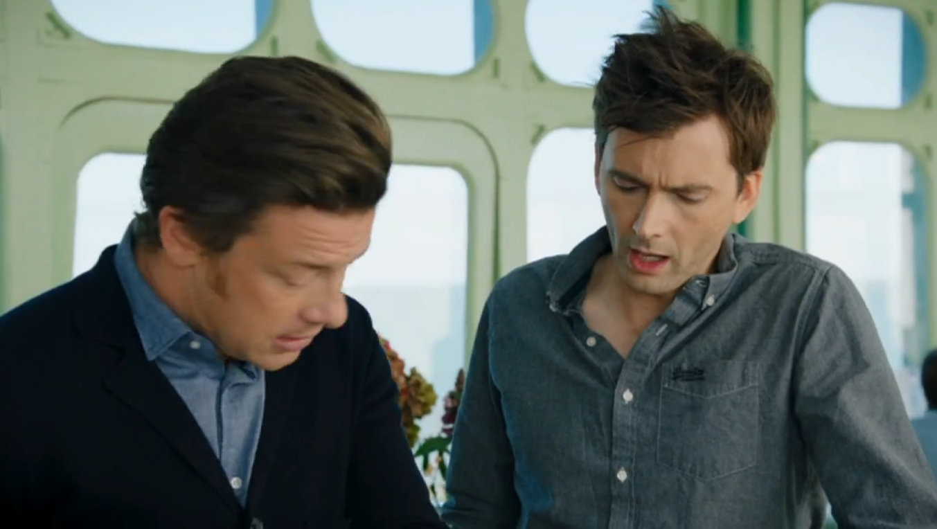 PHOTOS: David Tennant On Jamie & Jimmy's Friday Night Feast