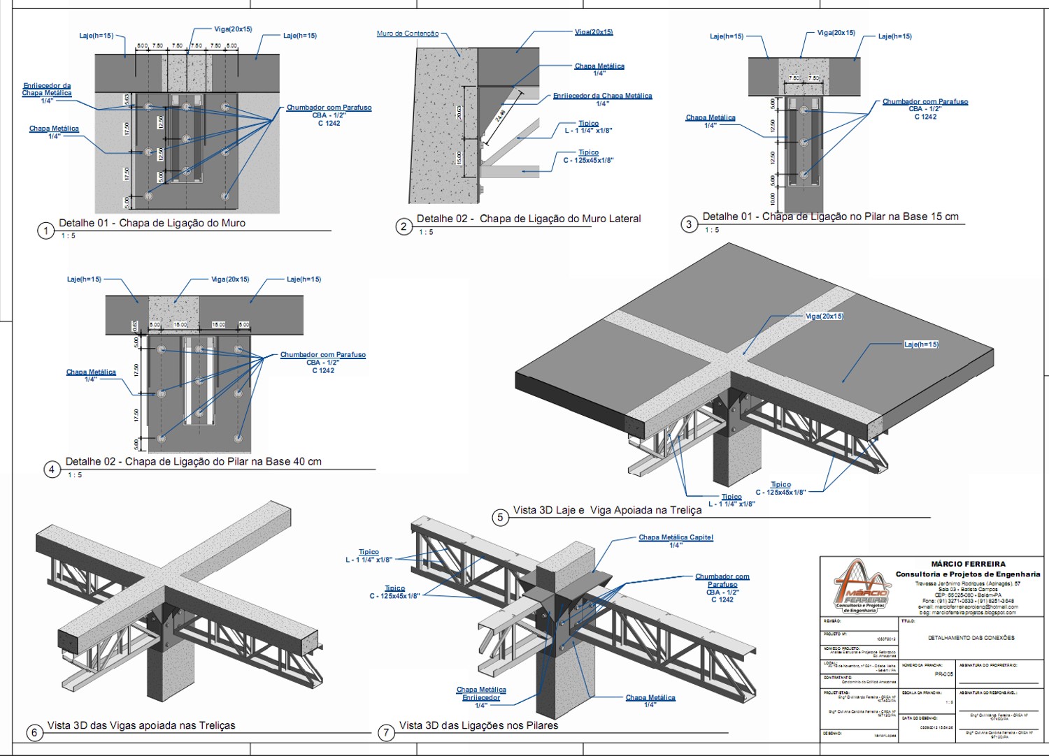 Márcio Ferreira: REFORÇO ESTRUTURAL - Edifício Amazonas