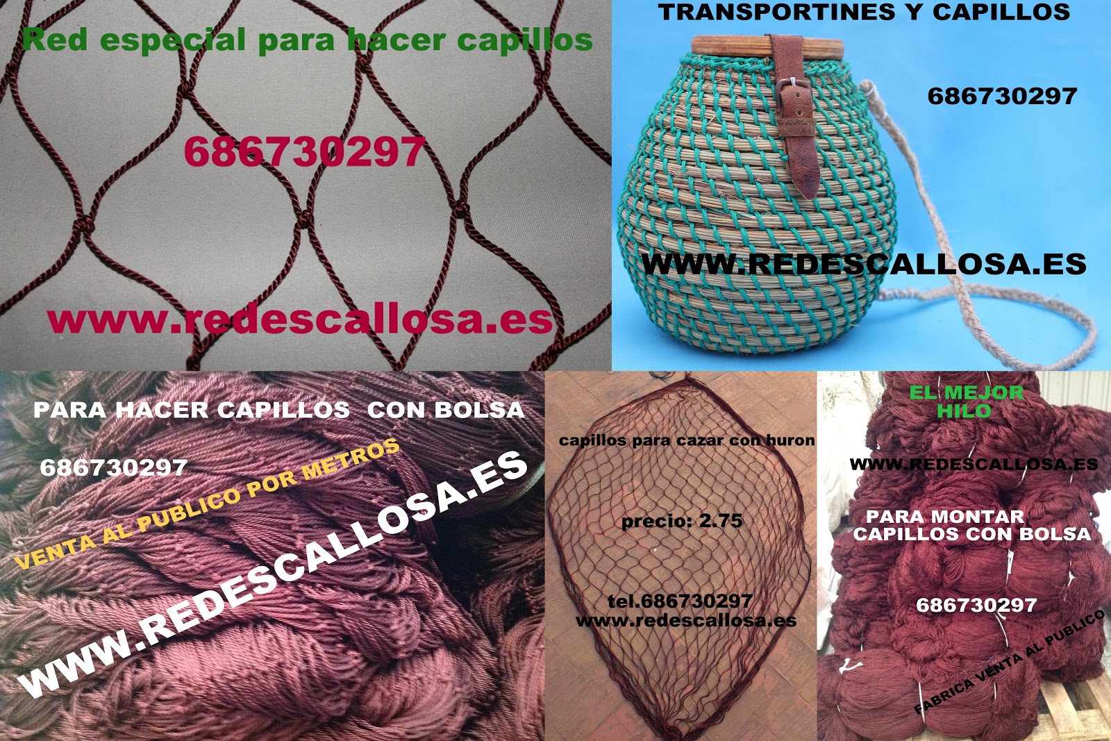 REDES SILVESTRISMO ,PROTECCION , DEPORTE, DECORACION, CAZA Y PESCA ...