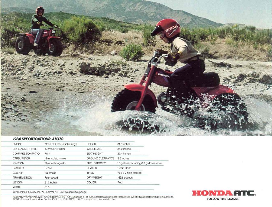 Honda ATC 70 - Lsr Bikes